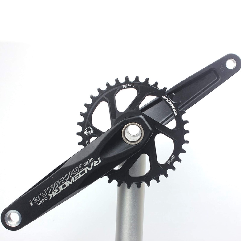 RACEWORK Crankset 170/175mm Mountain Bike Chainring 32/34/36/38T Narrow ...