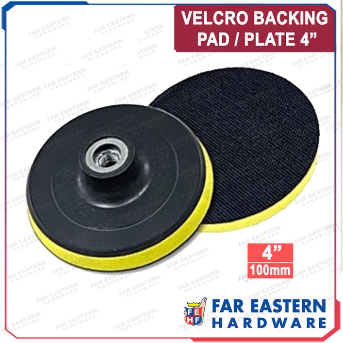 Velcro Backing Pad Plate 4" CRESTON | BUTTERFLY | Shopee Philippines