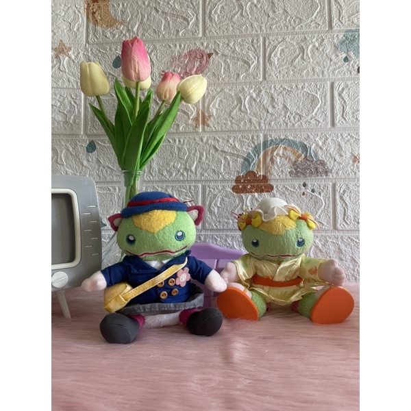 Zuzu Doll Couple Dressed From The Japanese Tv Show Goo Choco Lantan ...