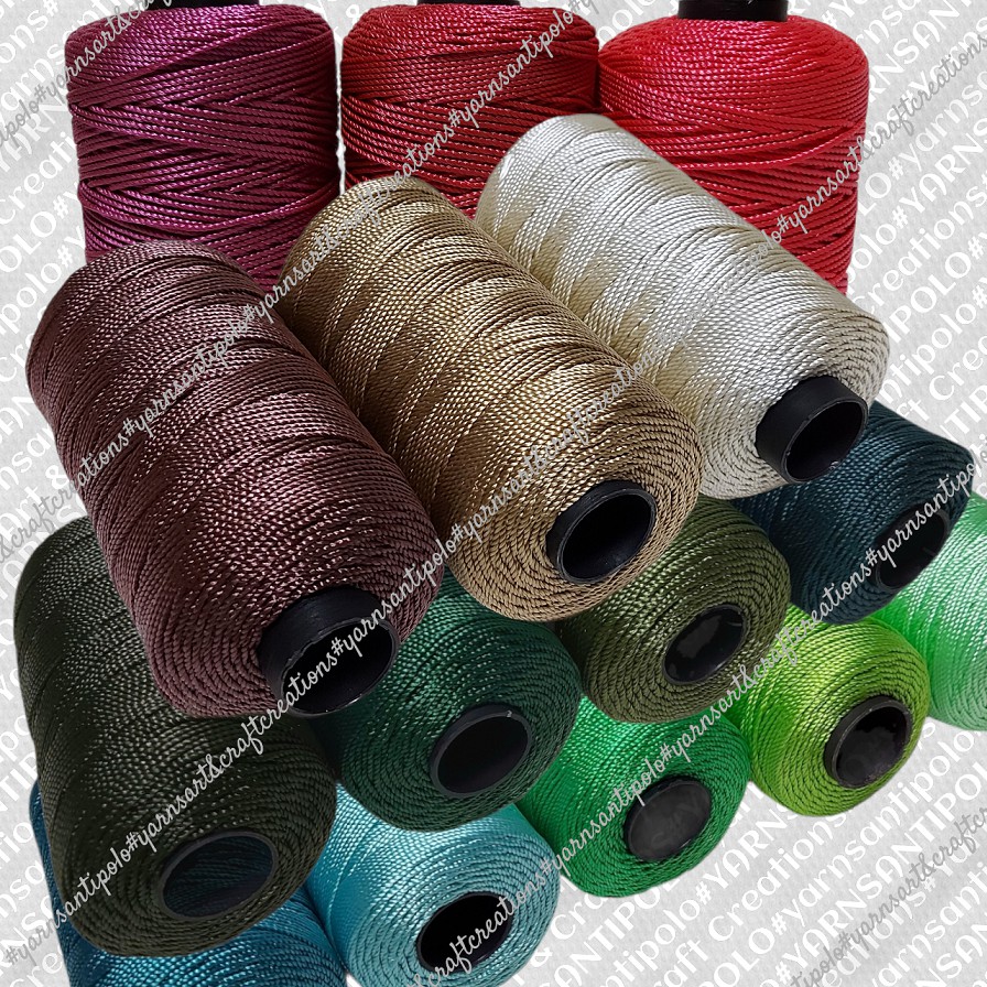 Yarns Art: NYLON/POLYPROPYLENE TWISTED ROPE/STRING - 2MM (1st LISTING ...