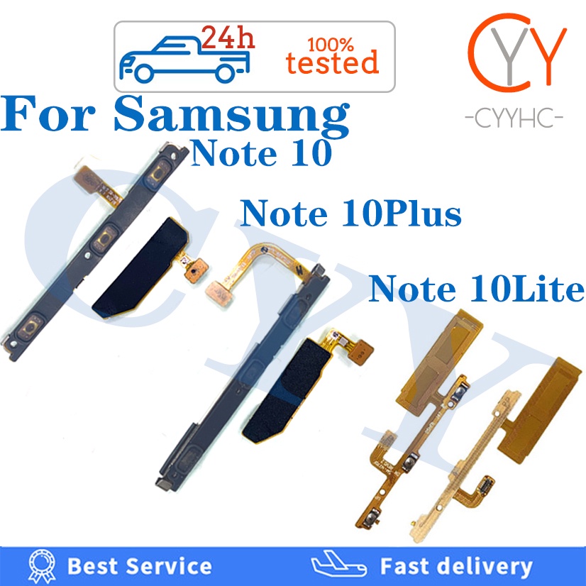 New For Samsung Galaxy Note 10 / Note10 Plus / Note10 Lite N970 N975 N976 Flex Cable Volume ...