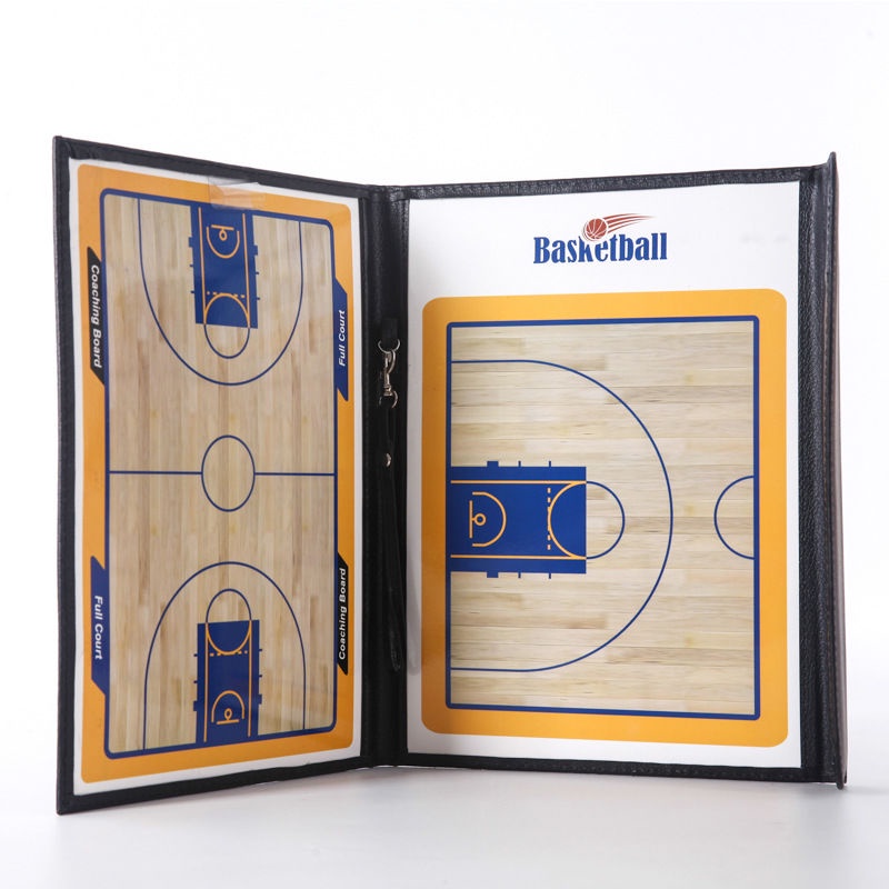 Portable Basketball Tactical Board Coach Commandbook Teaching Book ...