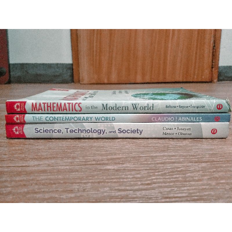 STS, Contemporary World and MMW Books | Shopee Philippines