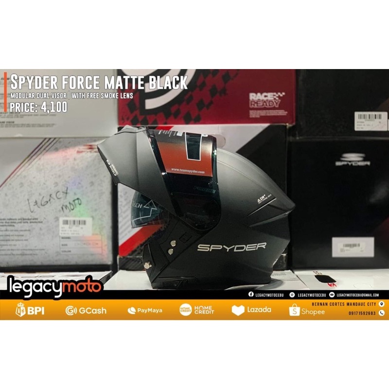Spyder Force Plain Design | Shopee Philippines