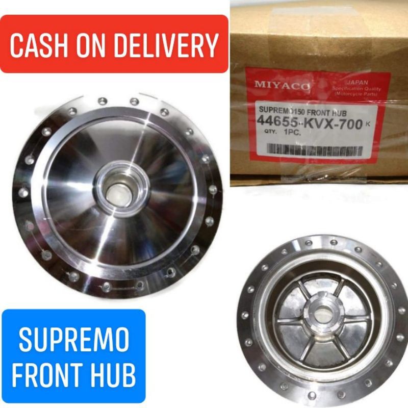 SUPREMO FRONT HUB (REPLACEMENT) | Shopee Philippines