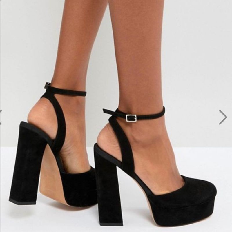 Black Closed Toe Pageant Heels for Adults and Kids | Shopee Philippines