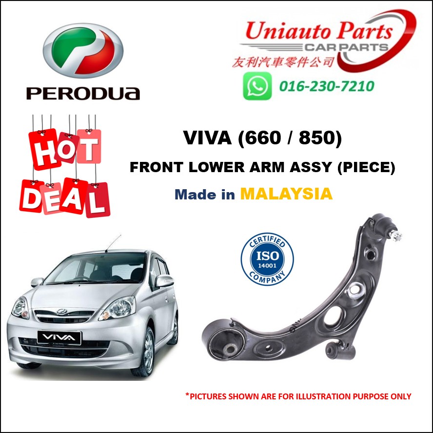 PERODUA VIVA LOWER ARM ASSY (PIECE) | Shopee Philippines