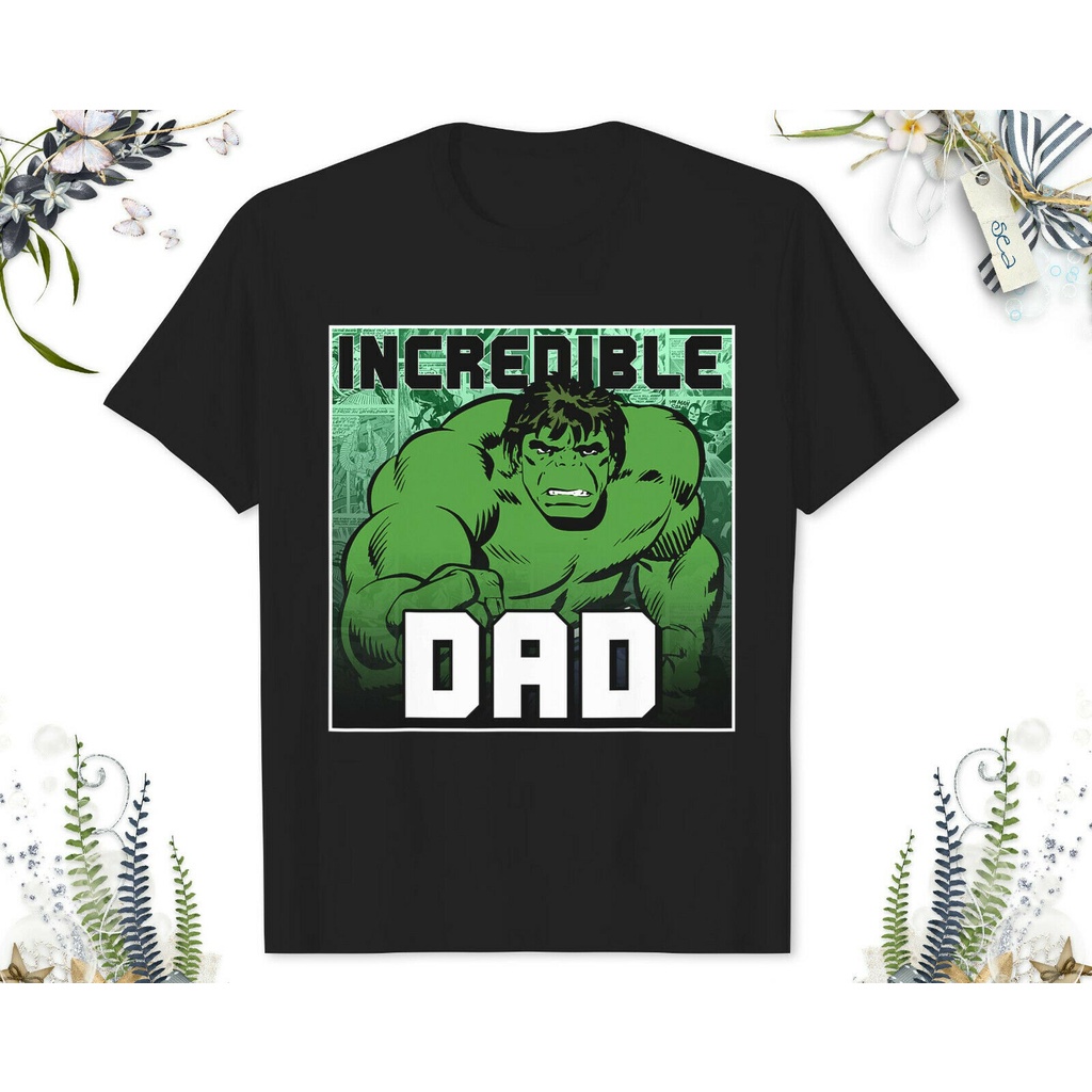 Marvel Hulk Father'S Day Incredible Dad Unisex Adult-Shirt 301030 ...