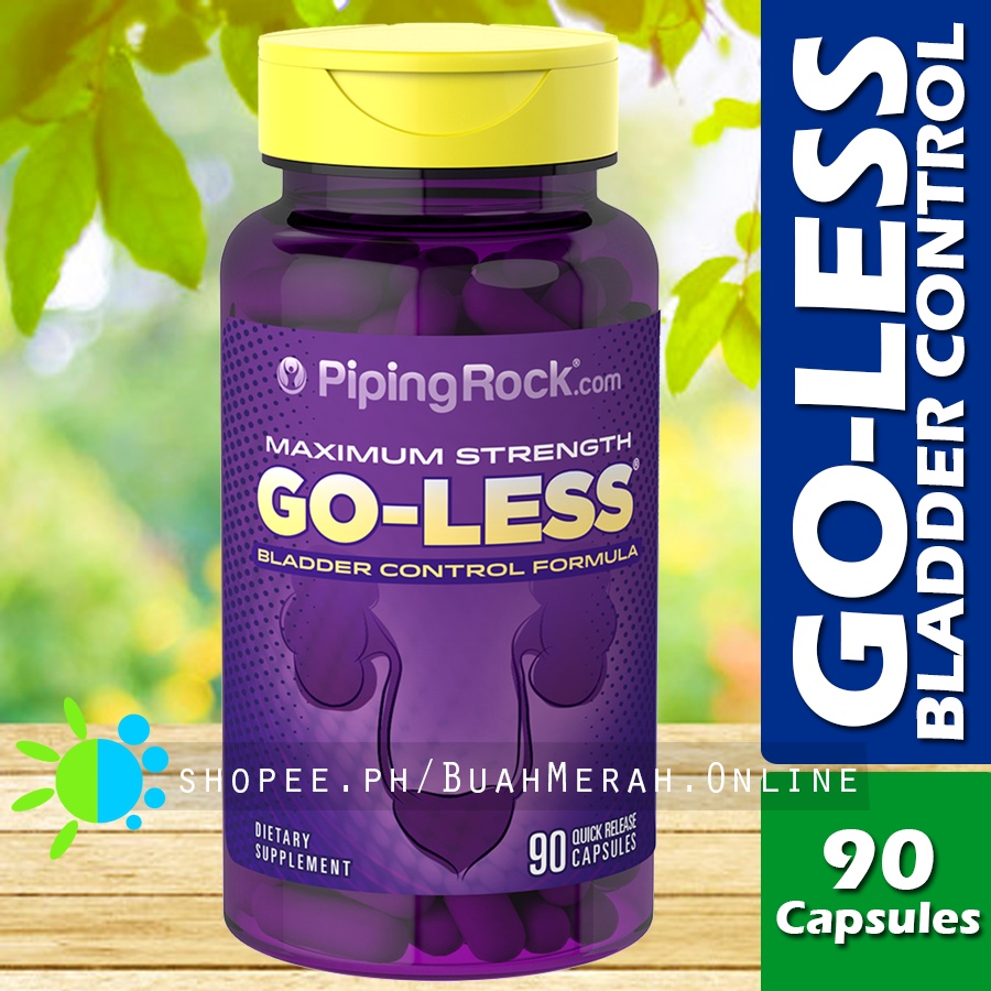 GO-LESS BLADDER CONTROL FORMULA 90 Capsules for Bladder Health Support ...