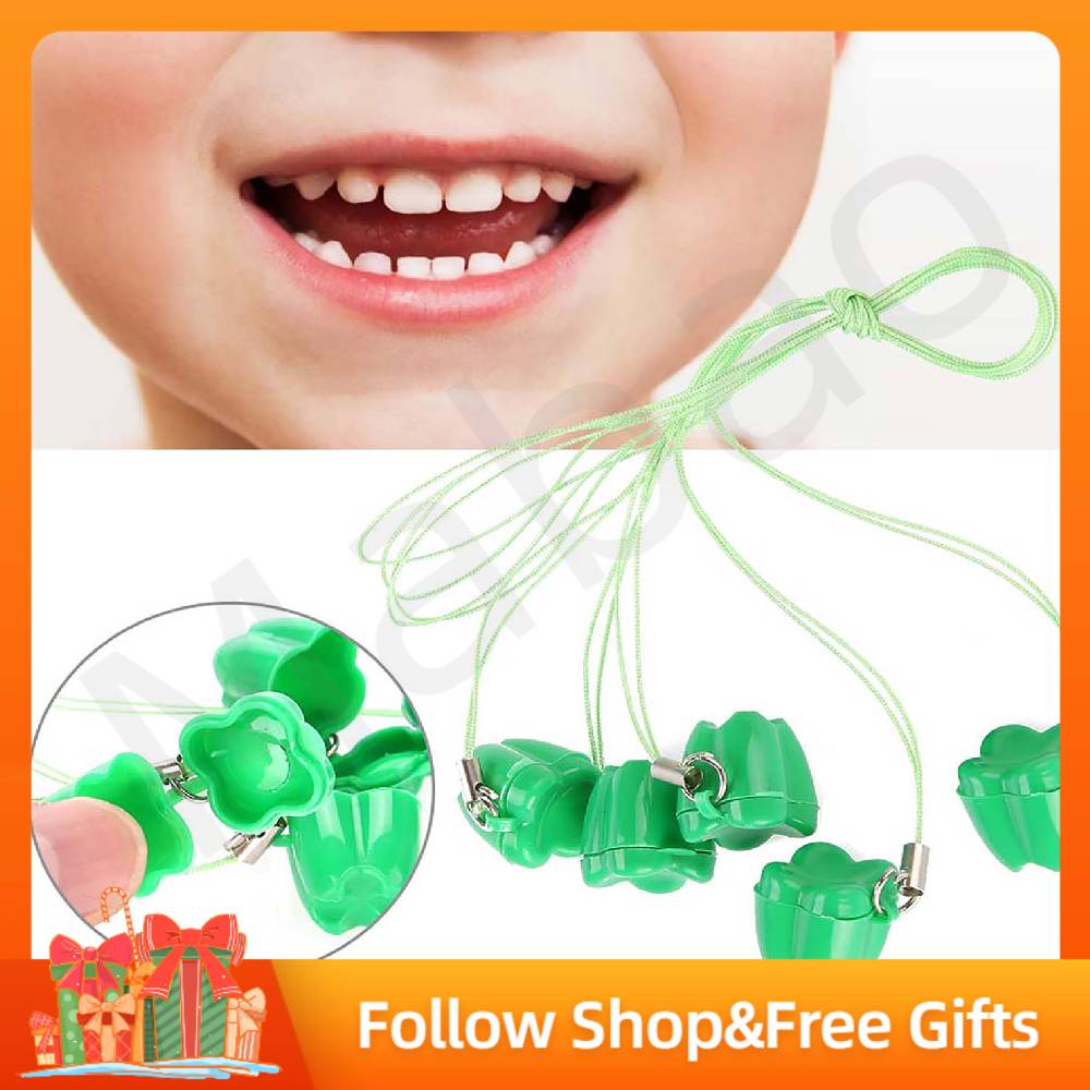 Ready Stock Plastic Baby Milk Tooth Storage Box with Rope Saver ...