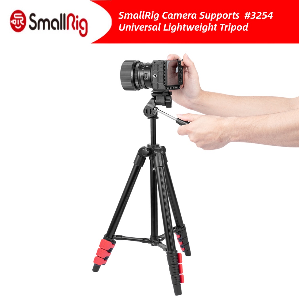 SmallRig Camera Universal Photo Lightweight Tripod LT-02 3254 for Video ...