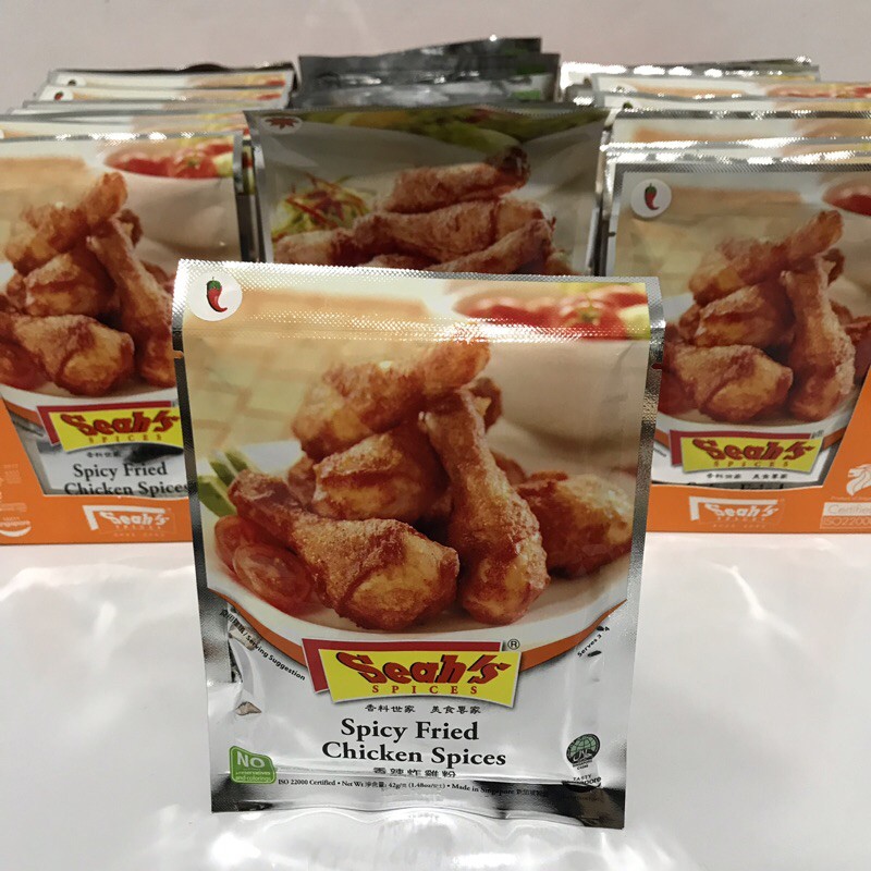 Seah's Spicy Fried Chicken Spices (Sick Fried Chicken Seasoning ...