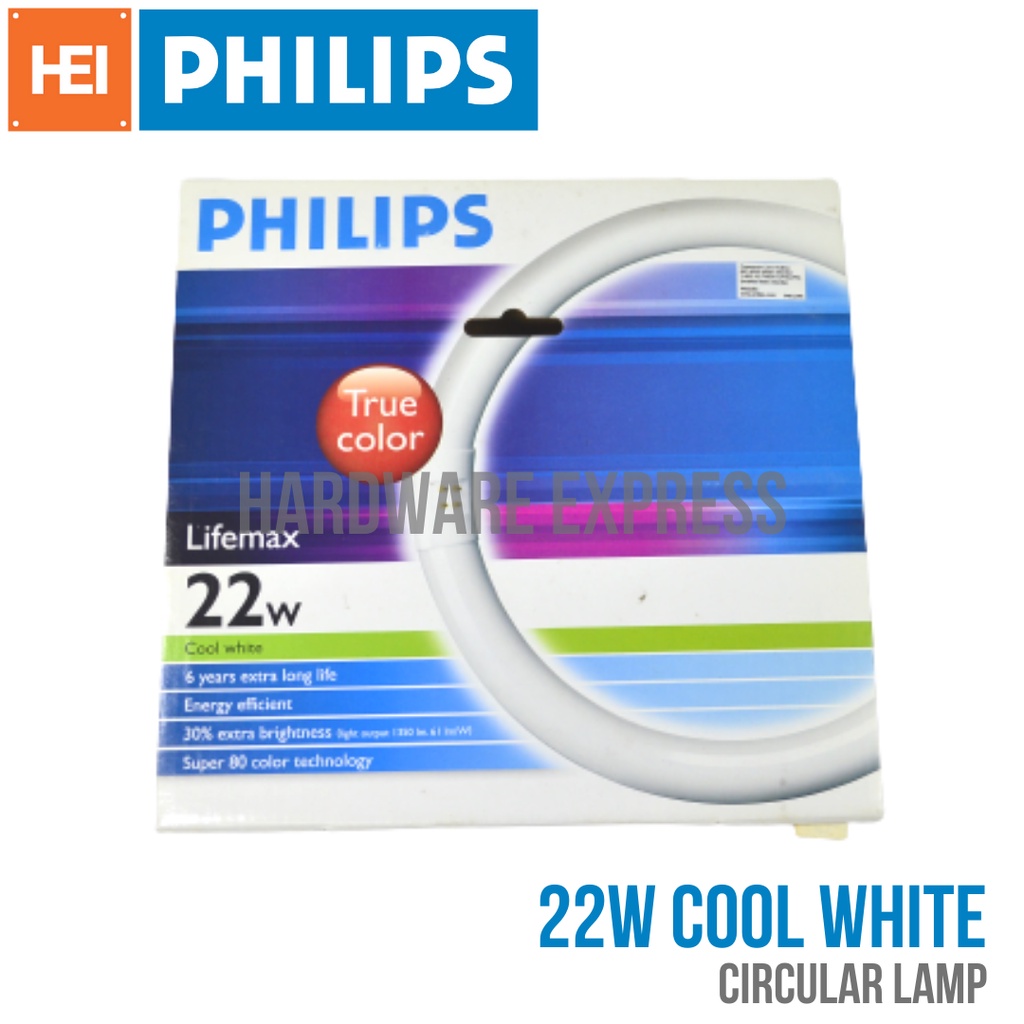 Philips Circular Fluorescent Light / Circular Lamp 22w Cool White TL-E ...
