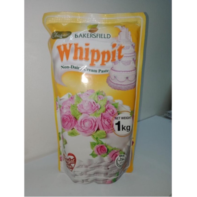 Bakersfield Whippit Non Dairy Cream paste 1kg | Shopee Philippines