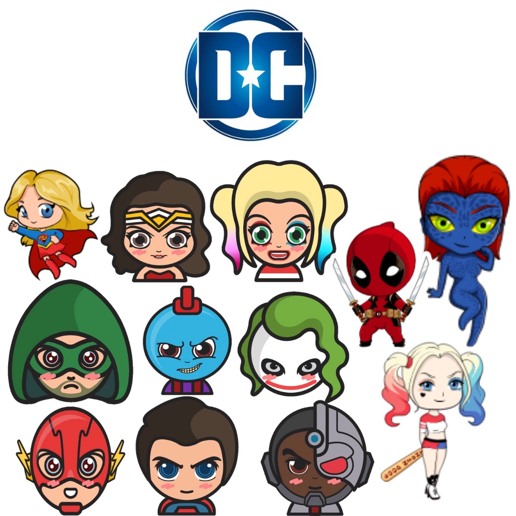 CUSTOMIZED / PERSONALIZED NOTEPADS (DC HEROES BROCHURE) | Shopee ...