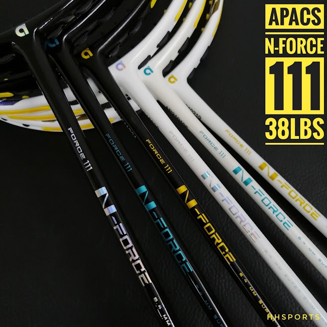 APACS Racket N-FORCE 111 38LBS | Shopee Philippines