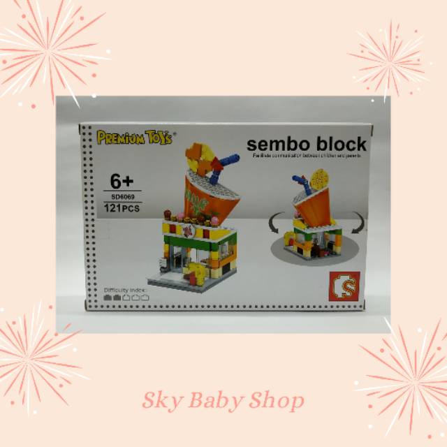 Sembo Block Premium Toys Store Series - Toy Block Lego Sembo | Shopee ...