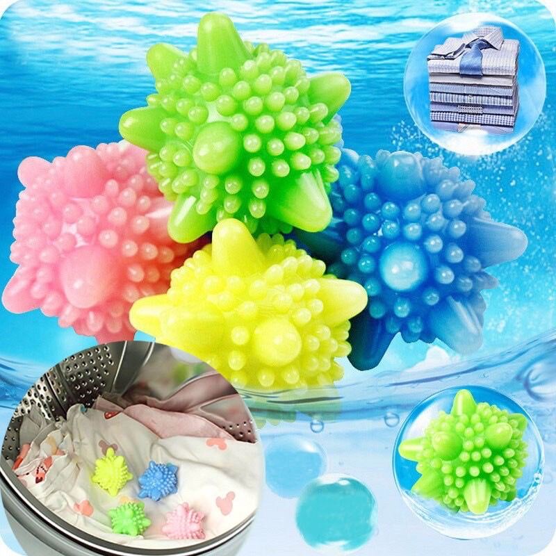 MESIN MAGIC LAUNDRY BALL Washing Machine Rubber BALL Clothes Cleaning ...