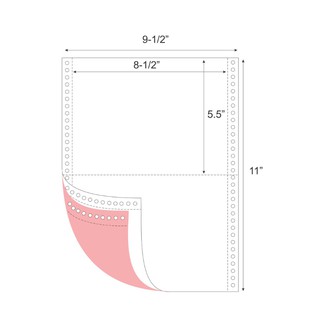 Carbonless Continuous Paper for Dot Matrix Printer 2 Ply 3 Ply 4 Ply ...