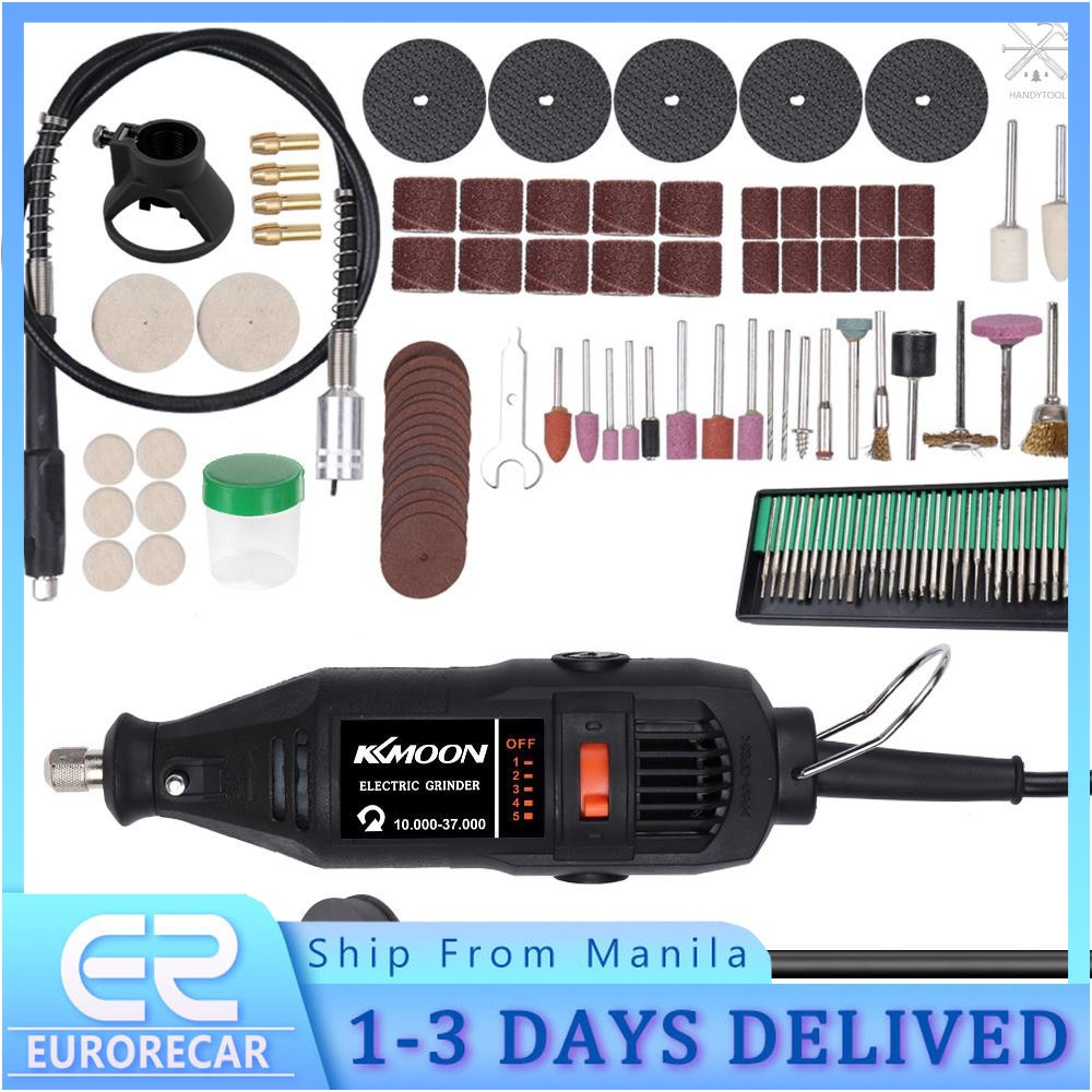 180W Handheld Electric Grinding Tool Set Mini Portable Rotary Drill ...