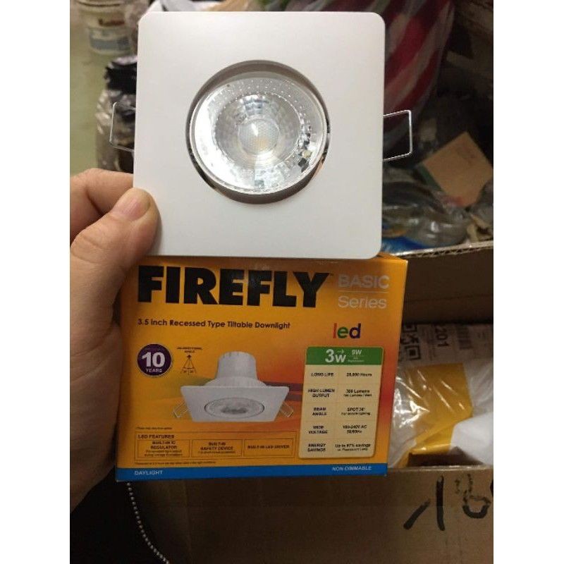 Firefly tiltable downlight /pin light ilaw pang kisame round type ...