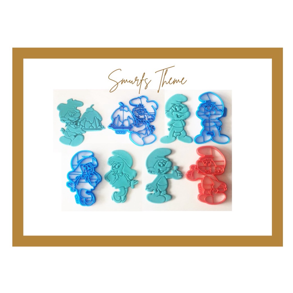 SMURFS COOKIE/FONDANT CUTTER | Shopee Philippines