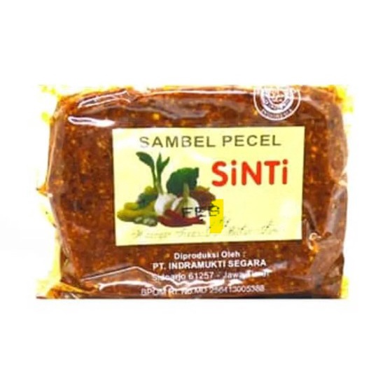 Indonesian Sambel Pecel Sinti 100g Authentic Indonesia Traditional ...