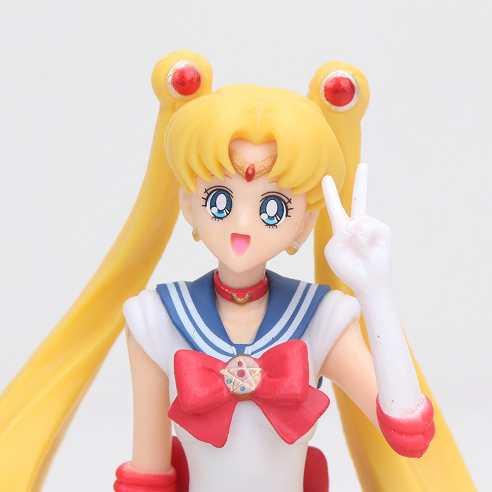 Lanfy Cartoon Sailor Moon Pvc Figurine Sailor Mars Action Figure 20th