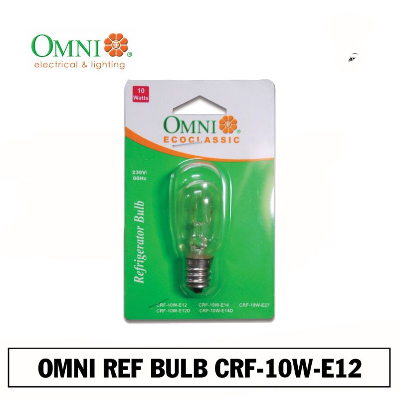 OMNI REF REFRIGERATOR BULB HIMALAYAN LAMP BULB E12 E14 10W | Shopee ...
