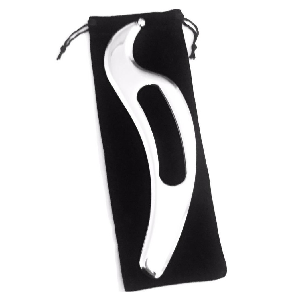Stainless Steel Gua Sha Tools Back Massager IASTM Therapy Tool Graston ...