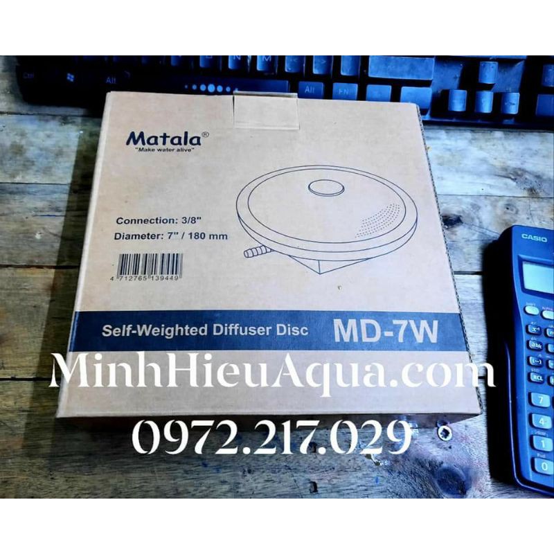 Matala MD-7W Self-sinking heavy effervescent plate used to stir kanet ...