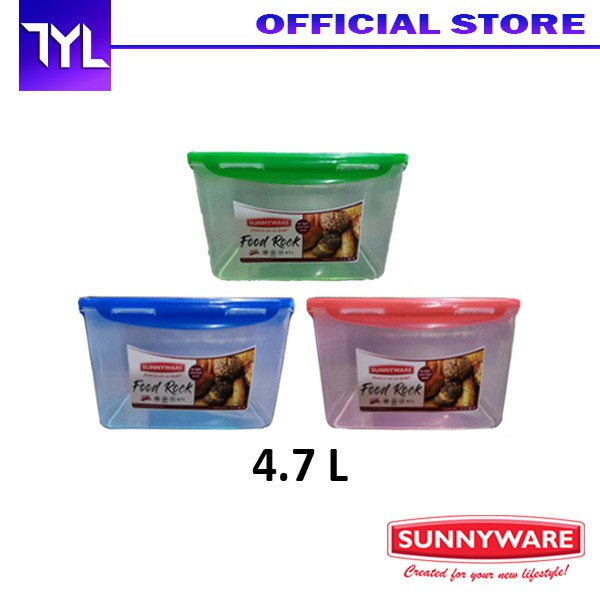 Sunnyware Food Rock Food Keeper 4.7L Food Dispenser Food Storage ...