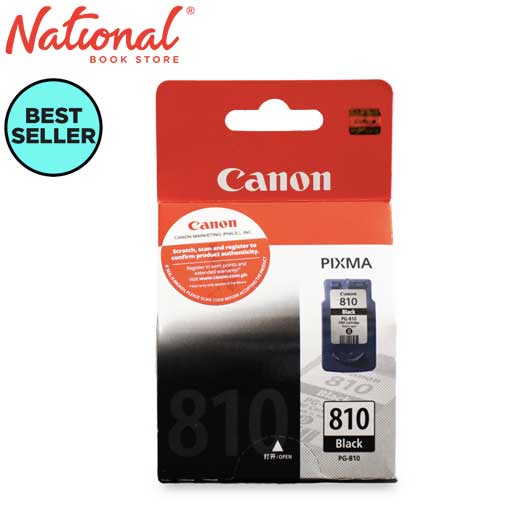 Canon Ink Cart Pg-810 Black National Book Store | Shopee Philippines