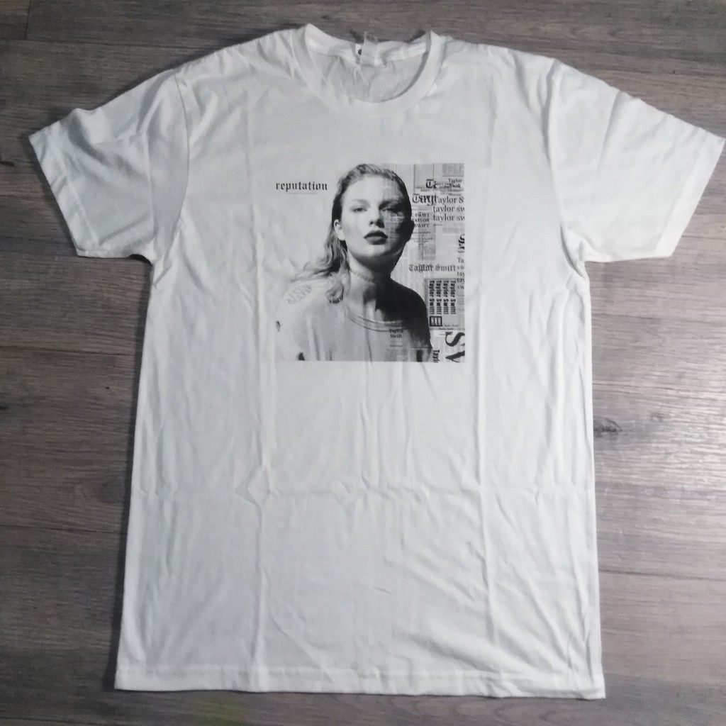 Taylor Swift - reputation Album Cover Tee (Medium) | Shopee Philippines