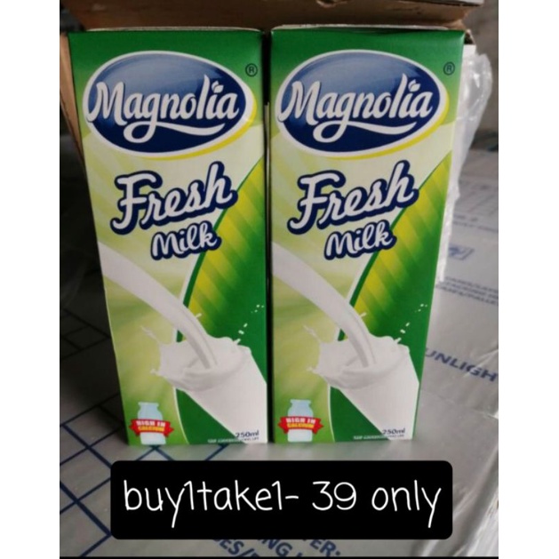 B1t1 Magnolia fresh milk 250ml | Shopee Philippines