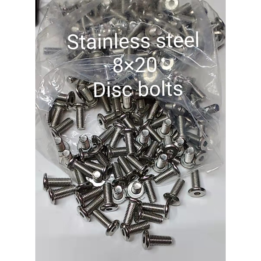 Allen Disc Bolt HONDA & YAMAHA Stainless wholesale / retail | Shopee ...