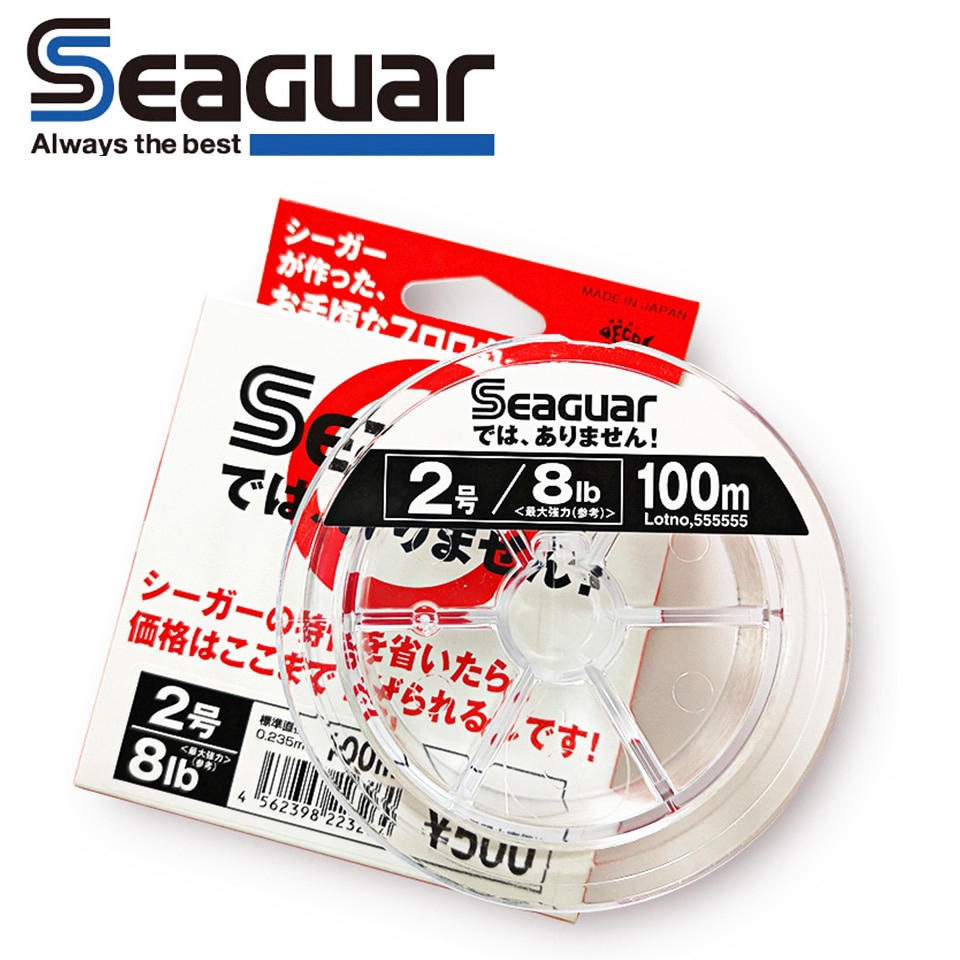 SEAGUAR Original fishing line 4LB-20LB 100% FLUOROCARBON Fishing Lines ...