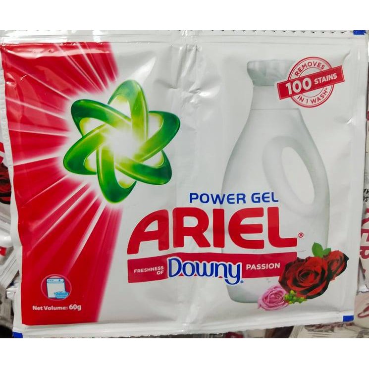 Ariel Liquid Detergent 60g (Sold by 6's) | Shopee Philippines