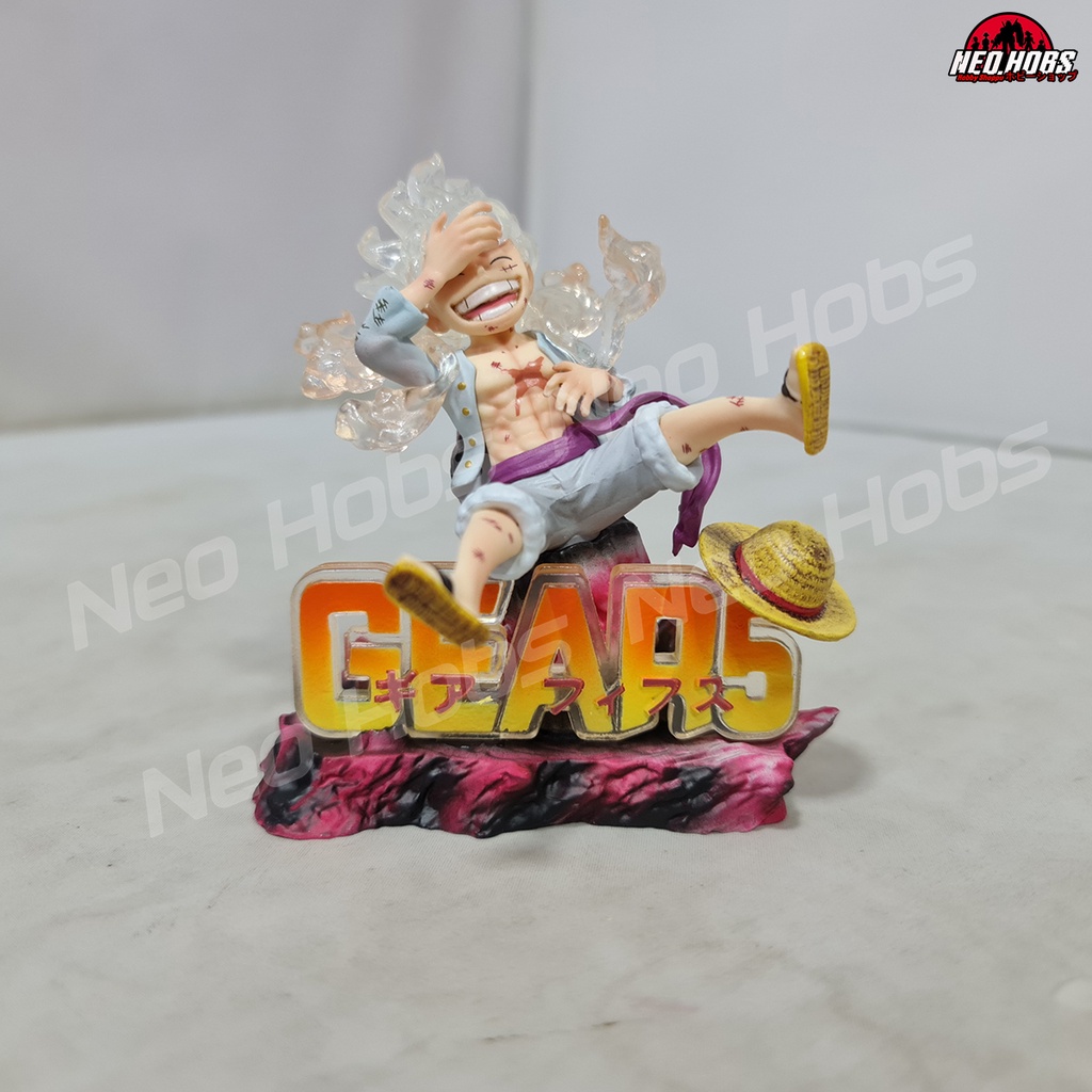 GK G5S KO One Piece WCF Luffy Gear 5 Nika White | Shopee Philippines