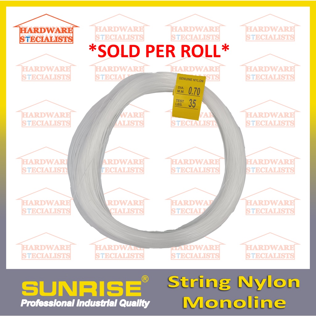 Sunrise Tansi Monoline 0.70 MM (50 grams) Original | Shopee Philippines