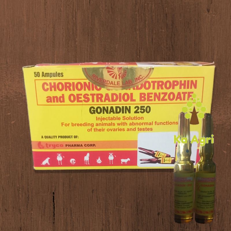 Gonadin250 2ml for breeding animals | Shopee Philippines