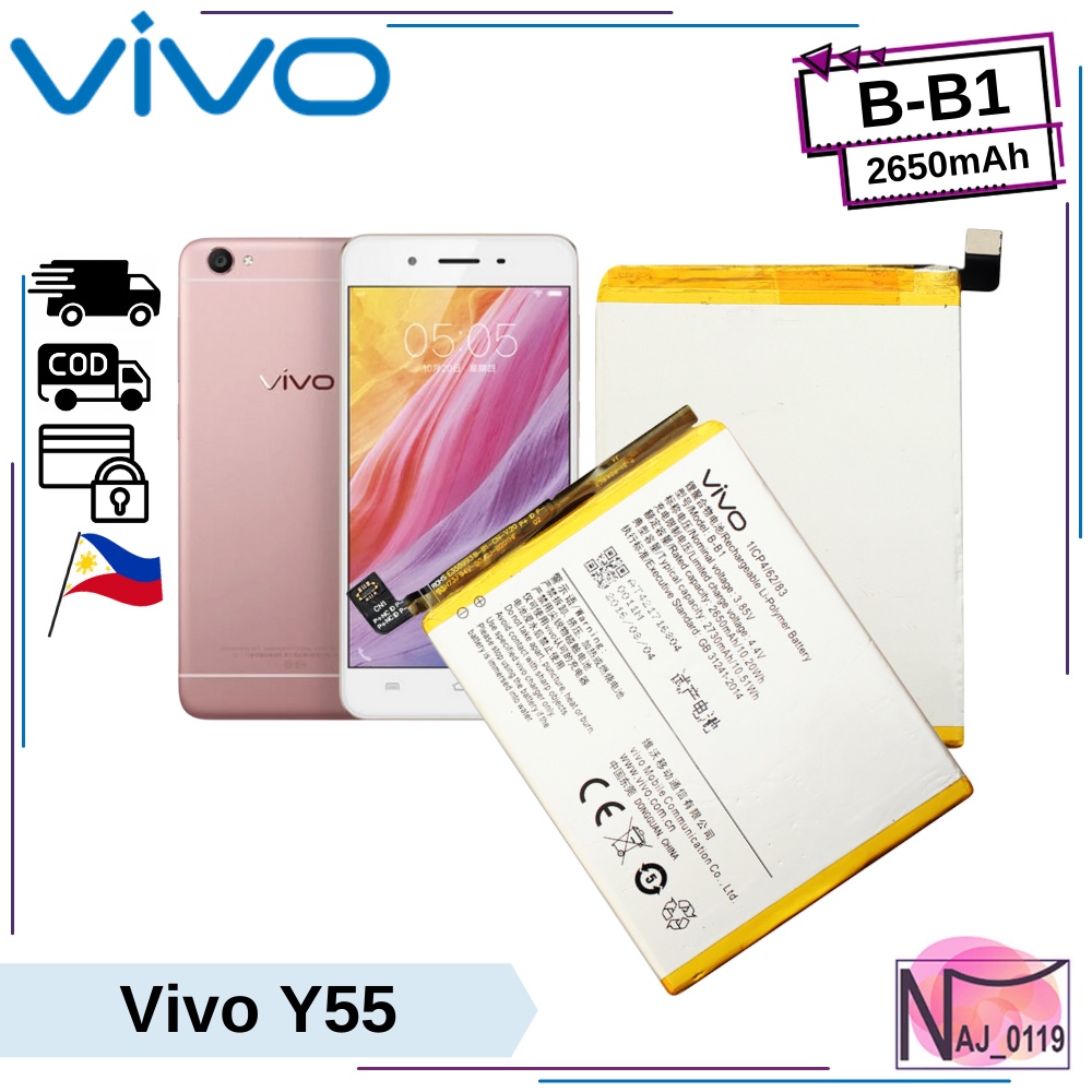 VI-VO Y55 Original Equipment ManufacturerBattery | Model: B-B1 (2650mAh ...