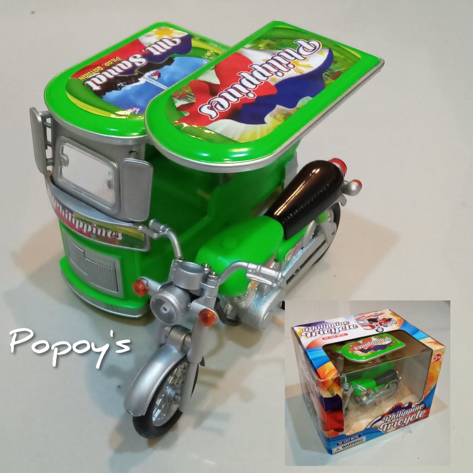 Mini Philippine Tricycle Die-cast metal | Philippine Souvenir ...
