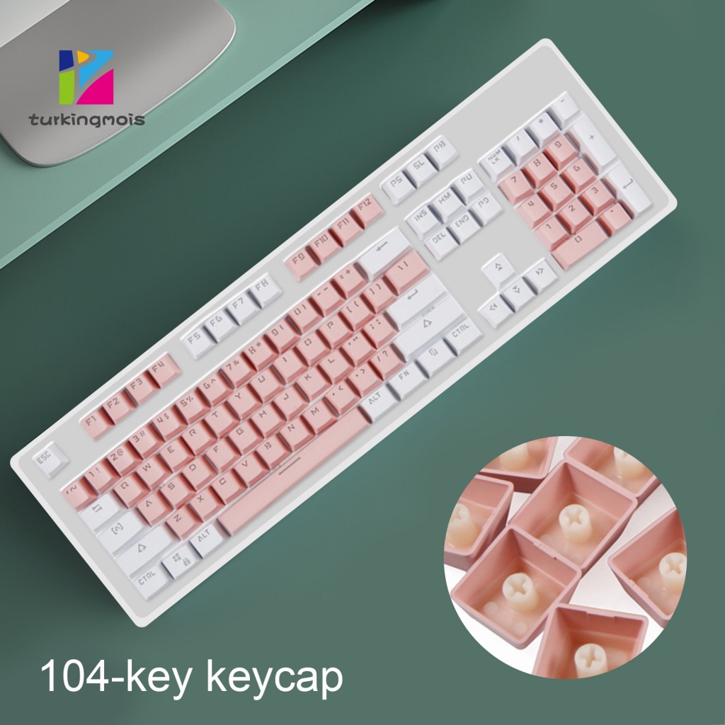 ZTUR_ 1 Set Mechanical Keycaps Cute Keyboard Keycaps Anti-slip | Shopee ...