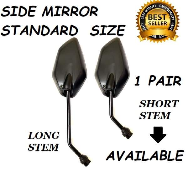 YAMAHA VEGA FORCE SIDE MIRROR Motorcycle STOCK type SHORT STEM STANDARD ...