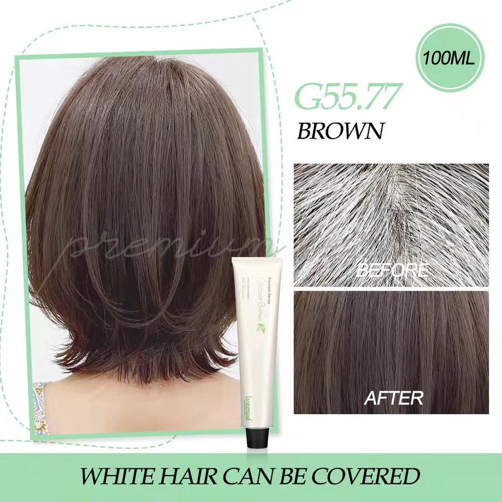New Colors!!! Bremod Premium Series Cocoa Butter Hair Color Dye 100ml ...