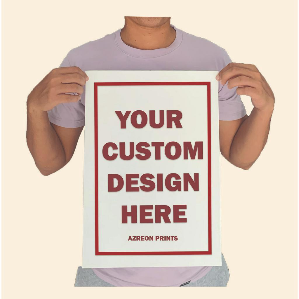 Quality Custom Sublimation Printing A3 size - Azreon Prints | Shopee ...