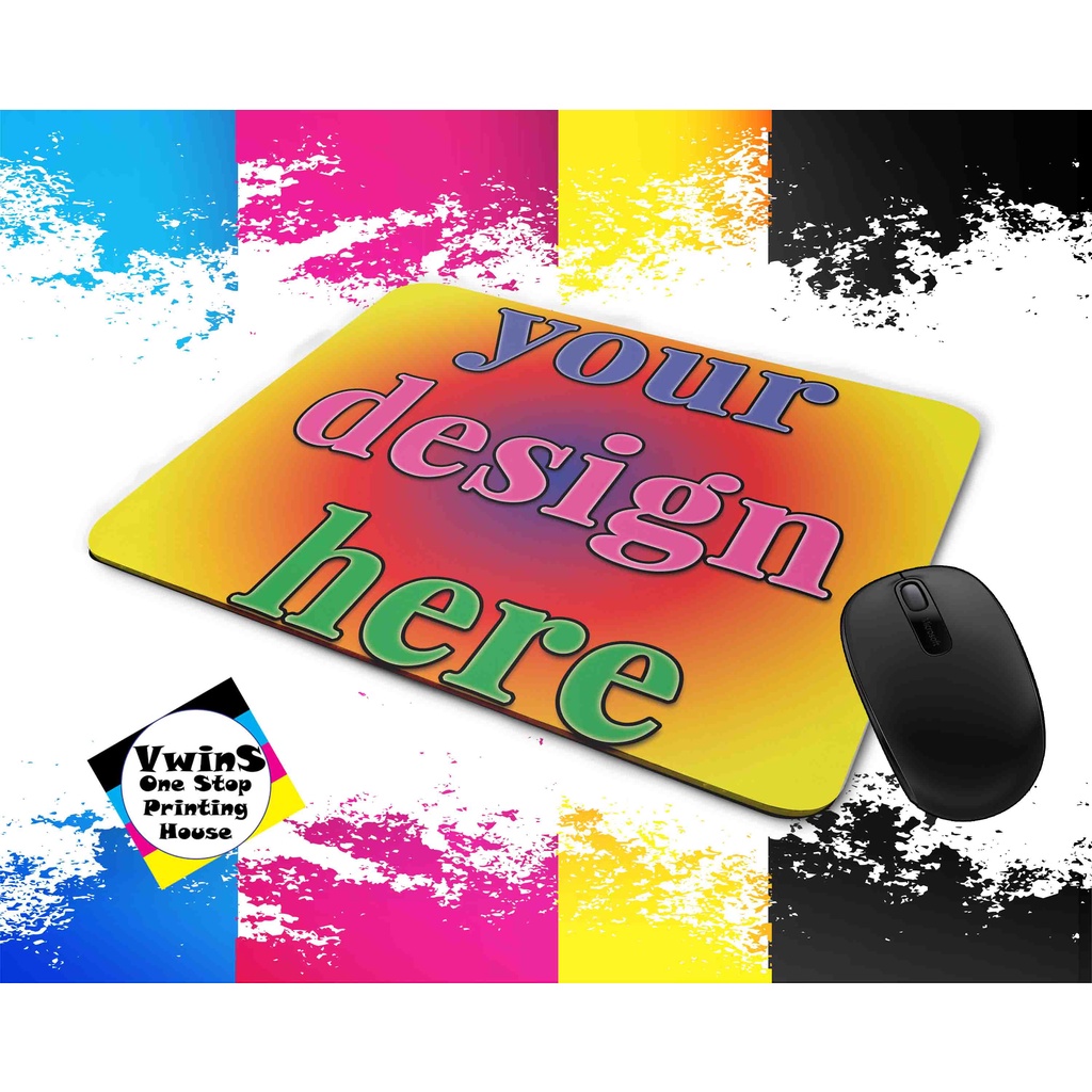 Customized and Personalized design mouse pad! Choose your own Design ...