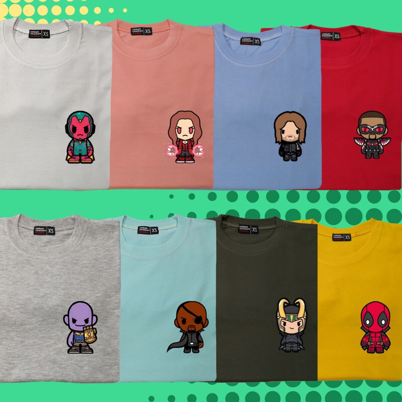 Avengers Vision Wanda Winter Soldier Falcon Thanos Nick Fury Loki ...