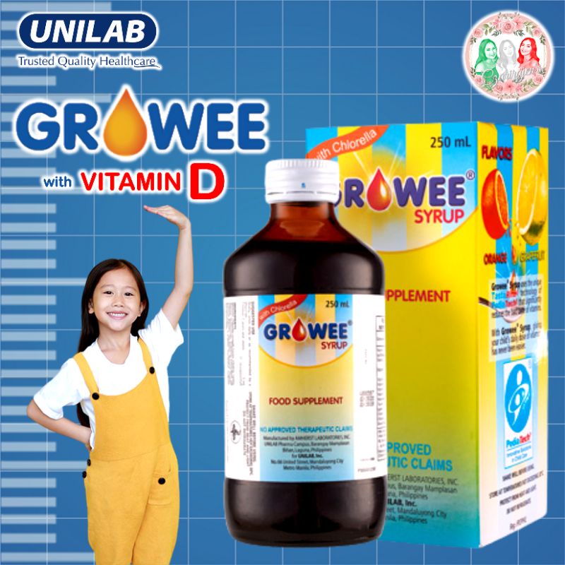 Growee Syrup 250ml Food Supplement | Shopee Philippines